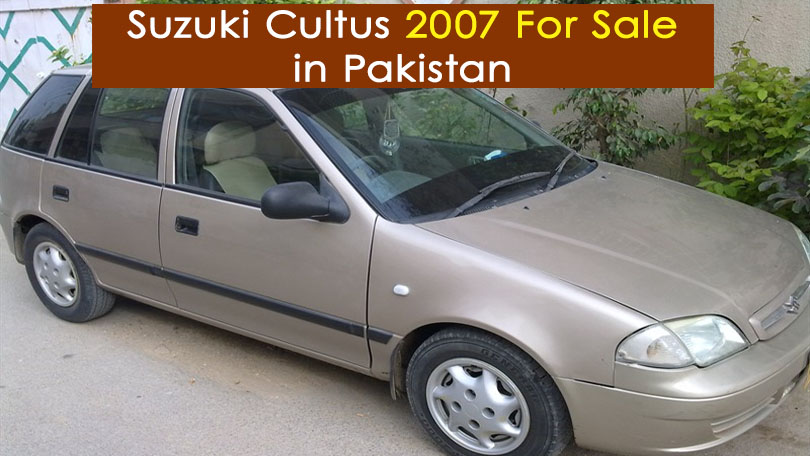 Cultus 2007 for Sale in Pakistan - Used Cultus 2007 for Sale