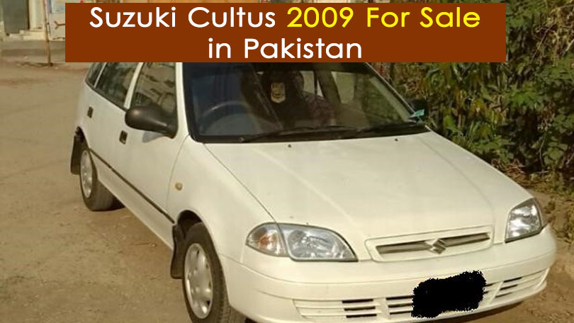 Cultus 2009 for Sale in Pakistan - Used Cultus 2009 for Sale