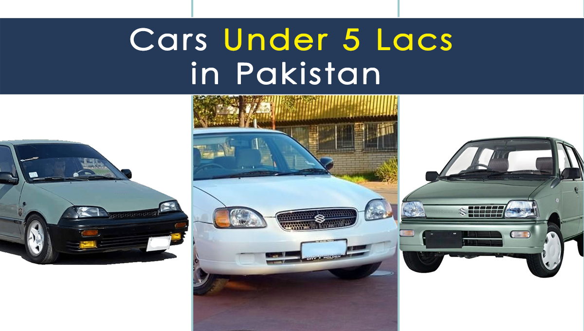 Best Used Cars Under 5 Lacs in Pakistan - Hamariweb