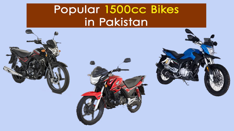 Most Popular 1500cc Bikes In Pakistan - Best 1500cc Bikes